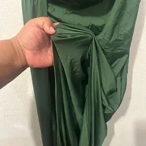 Source Unknown | Dresses | Dark Green Cinched Prom Dress Size Small 514 ...